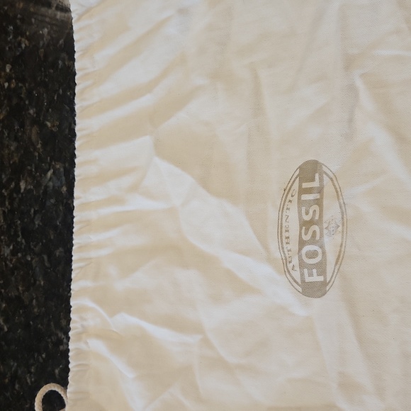 Fossil | Bags | Fossil Blue Leather Bag | Poshmark